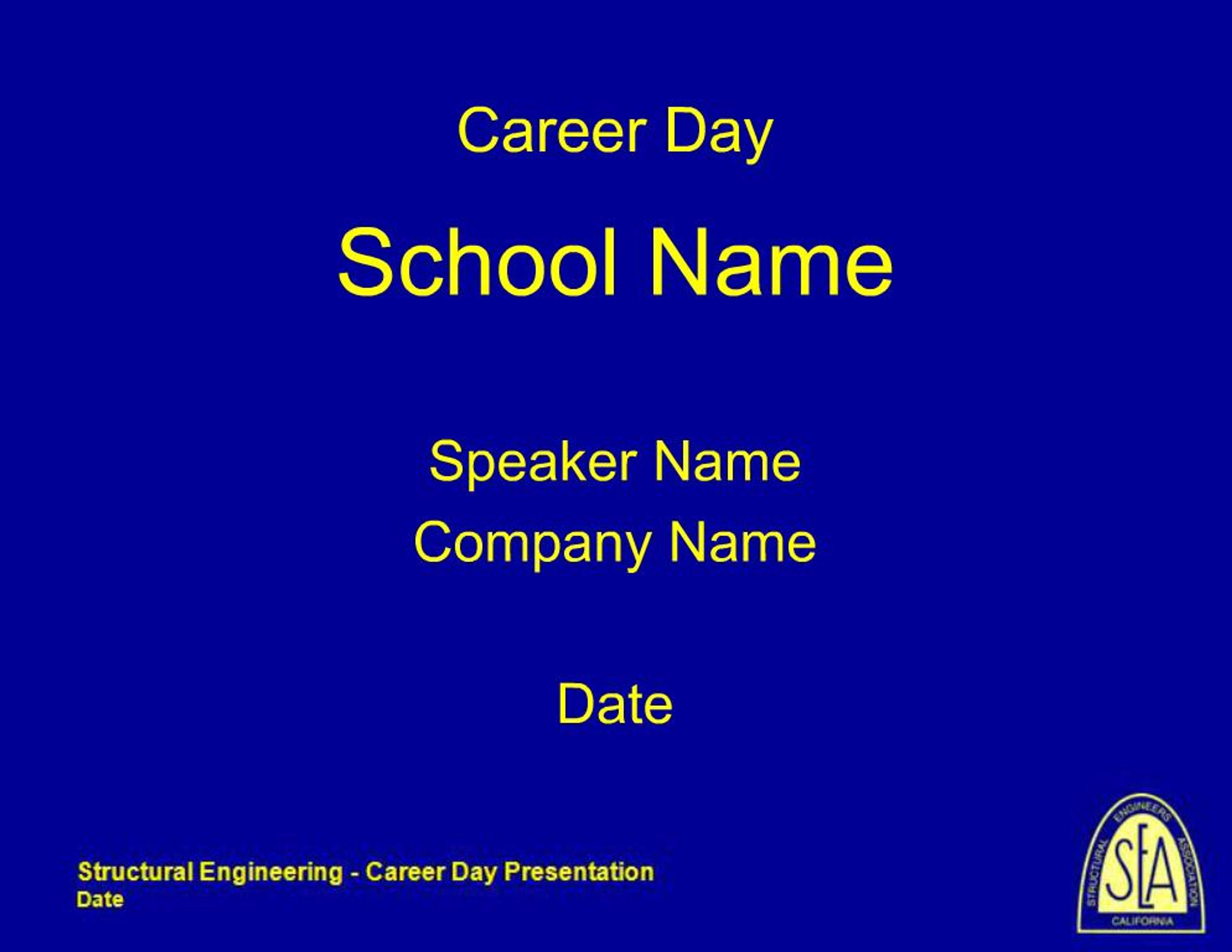 PPT - Career Day PowerPoint Presentation, free download - ID:788174