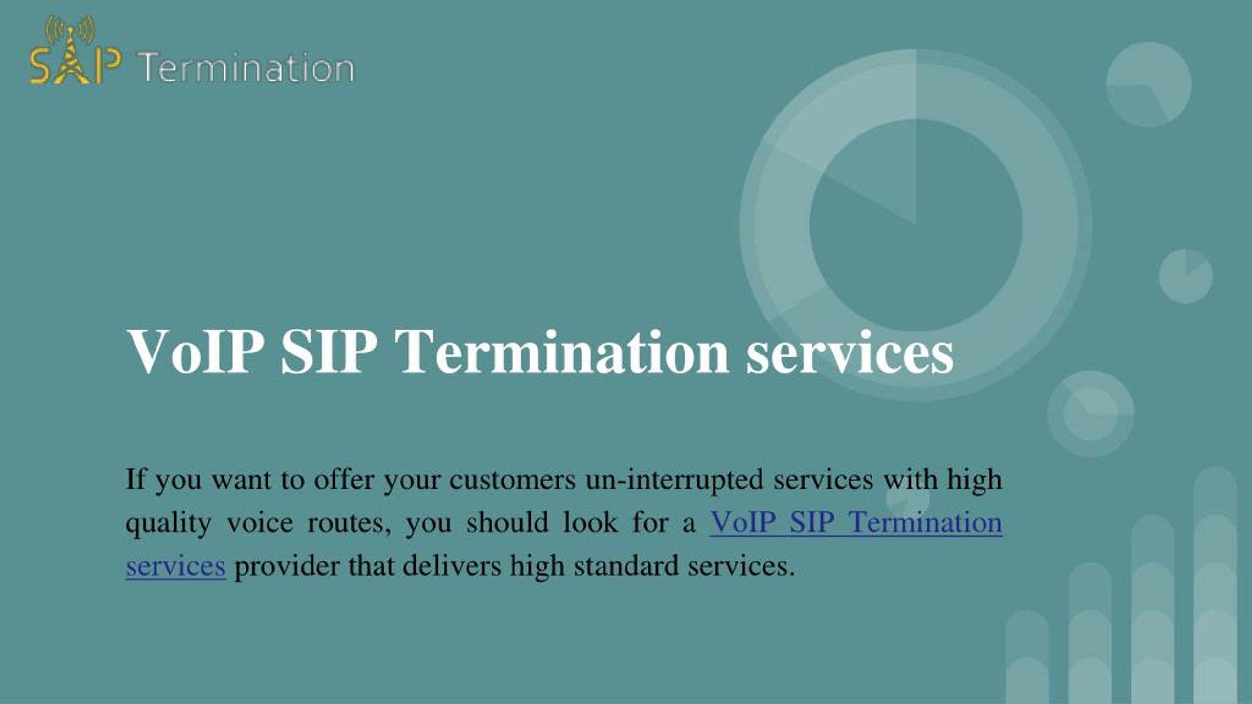 PPT - VoIP SIP termination services provider PowerPoint Presentation ...