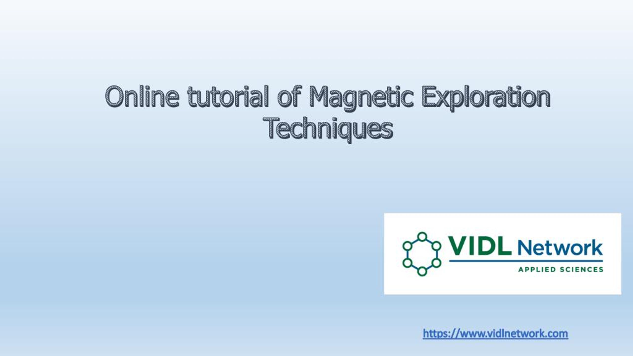 PPT - Online Tutorials of Magnetic Exploration Techniques PowerPoint ...