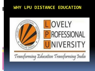 PPT - LPU ONLINE PowerPoint Presentation, free download - ID:11704507