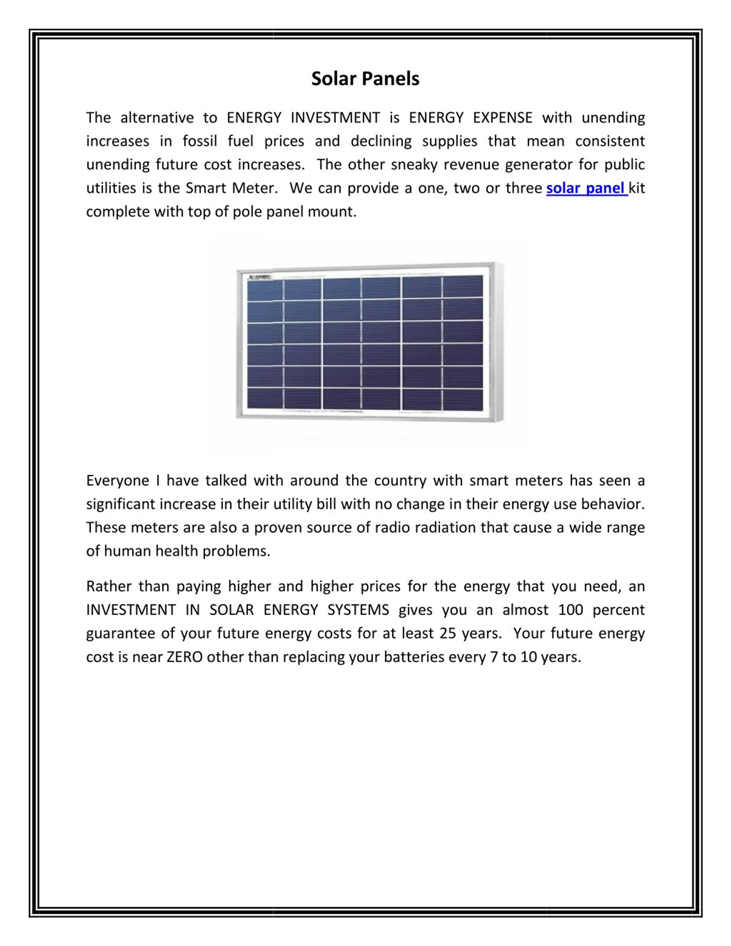 PPT - Solar Panels PowerPoint Presentation, free download - ID:7893137