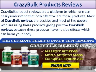 PPT - Ù…Ø±Ø§Ø¬Ø¹Ø© Ù…Ù†ØªØ¬Ø§Øª crazybulk â€“ Ø´Ø±Ø§Ø¡ Crazybulk ...