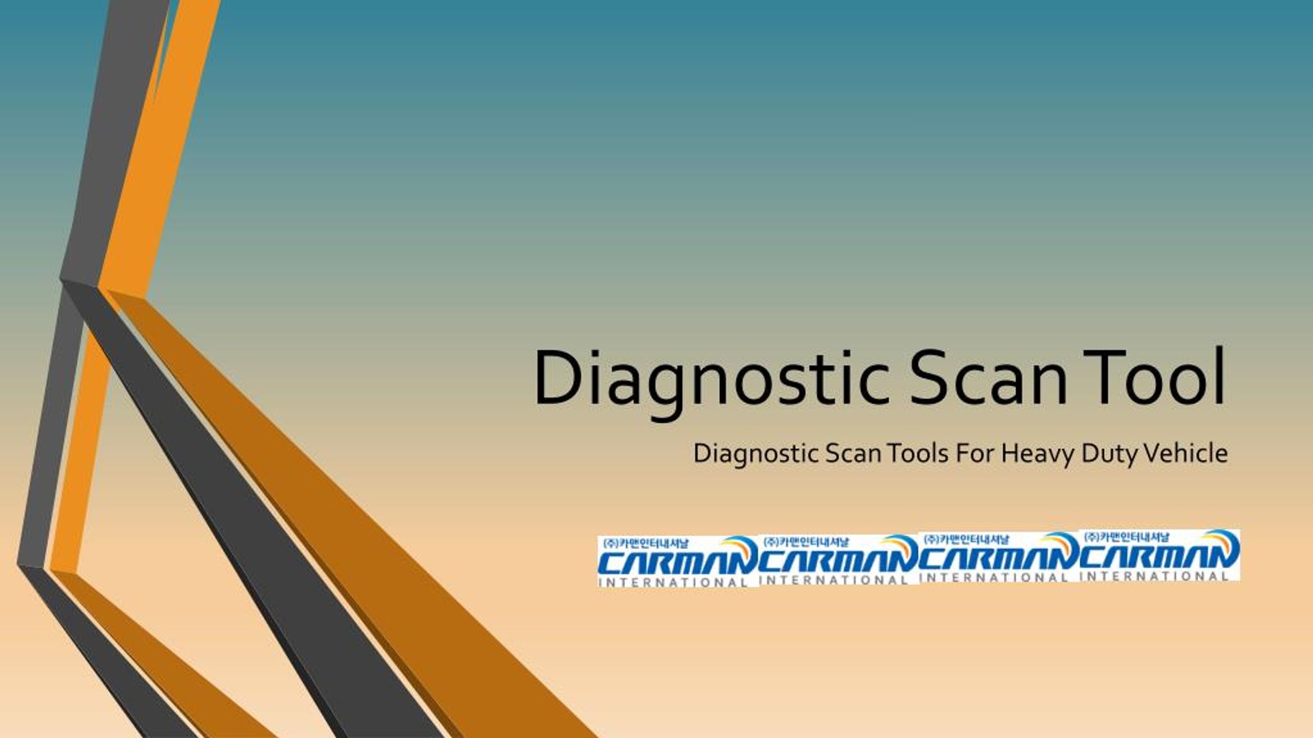 PPT - Diagnostic Scan Tool PowerPoint Presentation, free download - ID ...