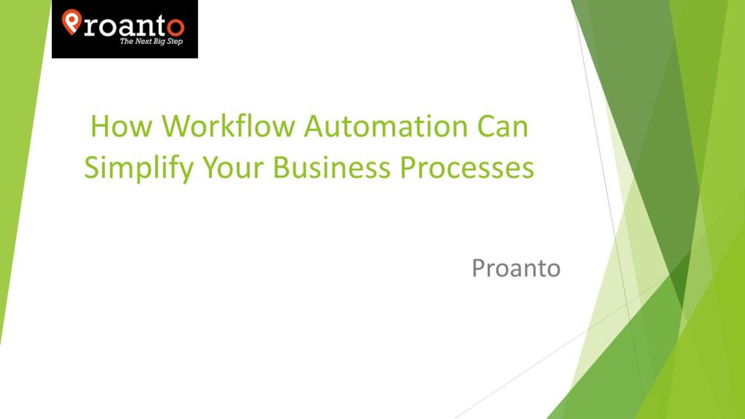 PPT - How Workflow Automation Can Simplify Your Business Processes ...