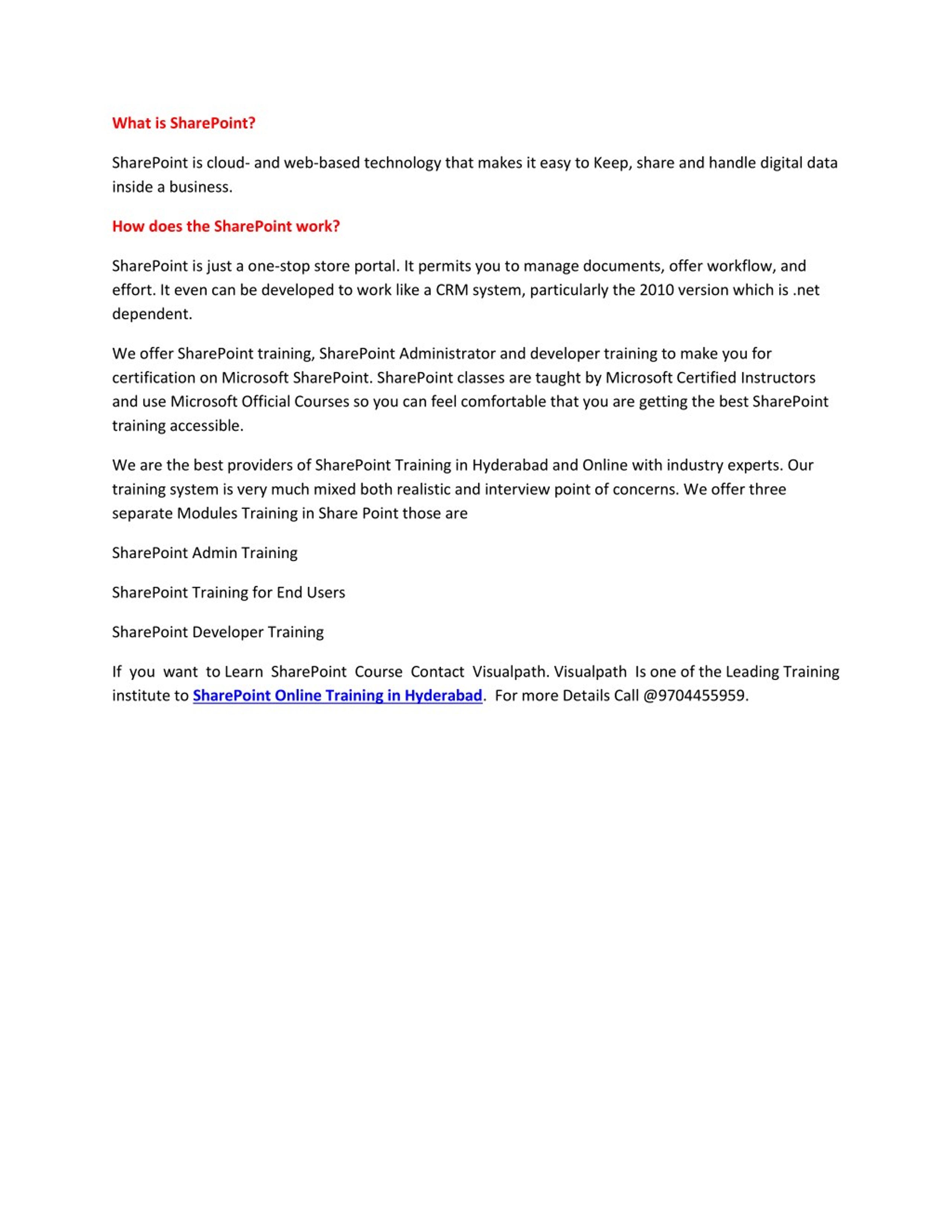 PPT - sharepoint 365 training | office 365 sharepoint training ...