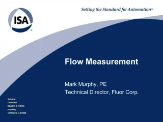 PPT - Basic Flow Measurement PowerPoint Presentation, free download ...