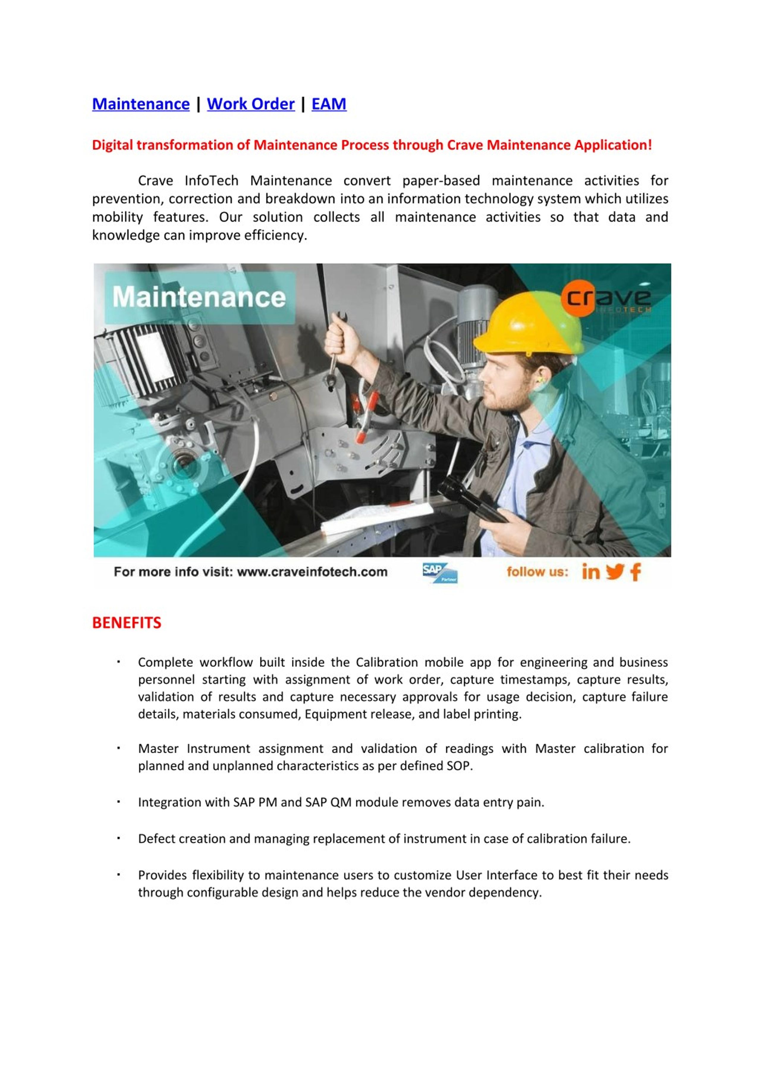 PPT - Maintenance | Work Order | EAM PowerPoint Presentation, free ...