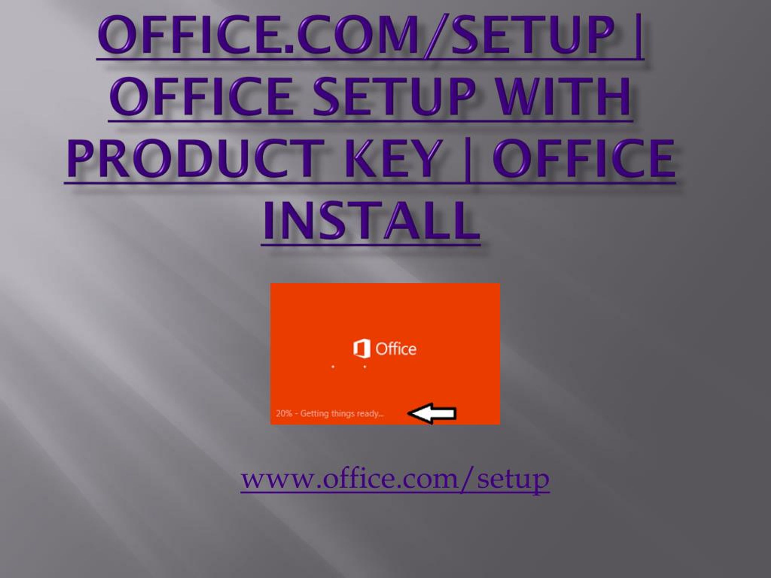 PPT - OFFICE.COM/SETUP | OFFICE SETUP WITH PRODUCT KEY | OFFICE INSTALL ...