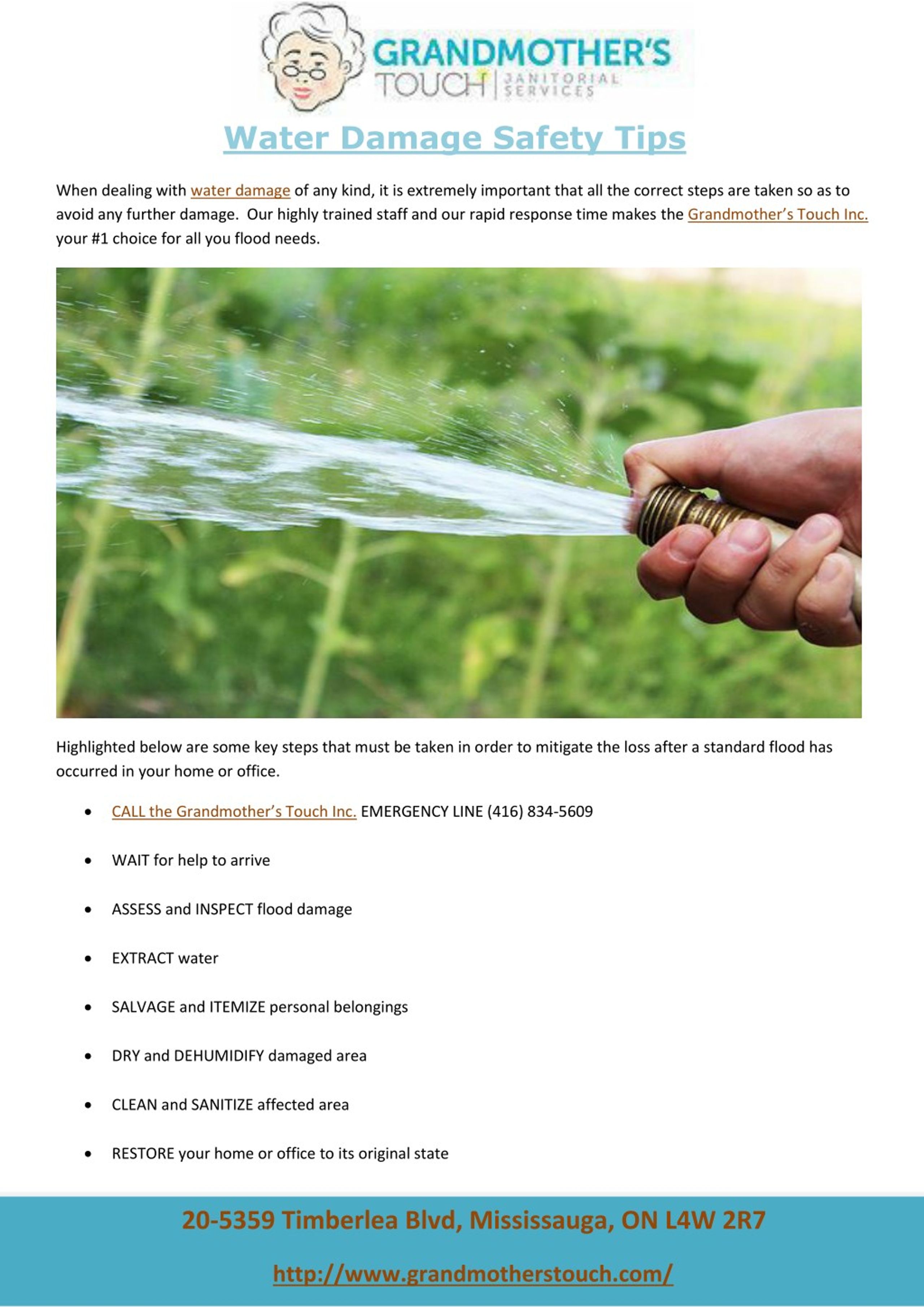 PPT - Water Damage Safety Tips PowerPoint Presentation, free download ...