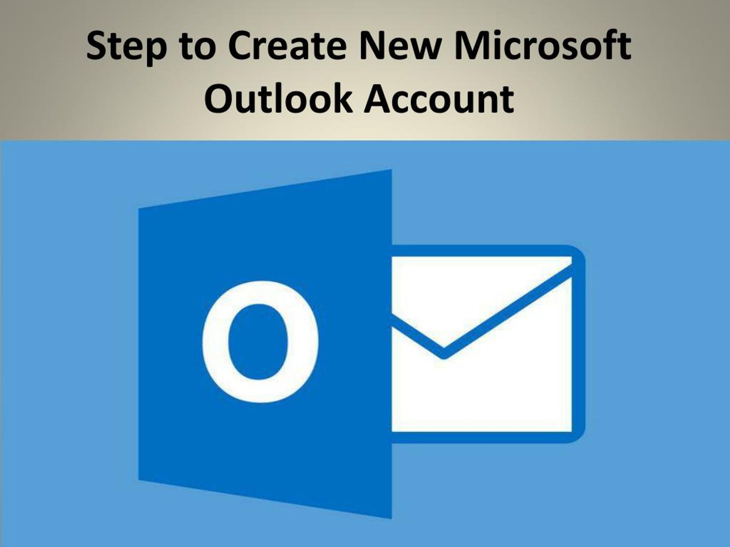 PPT - Step to Create New Microsoft Outlook Account PowerPoint ...