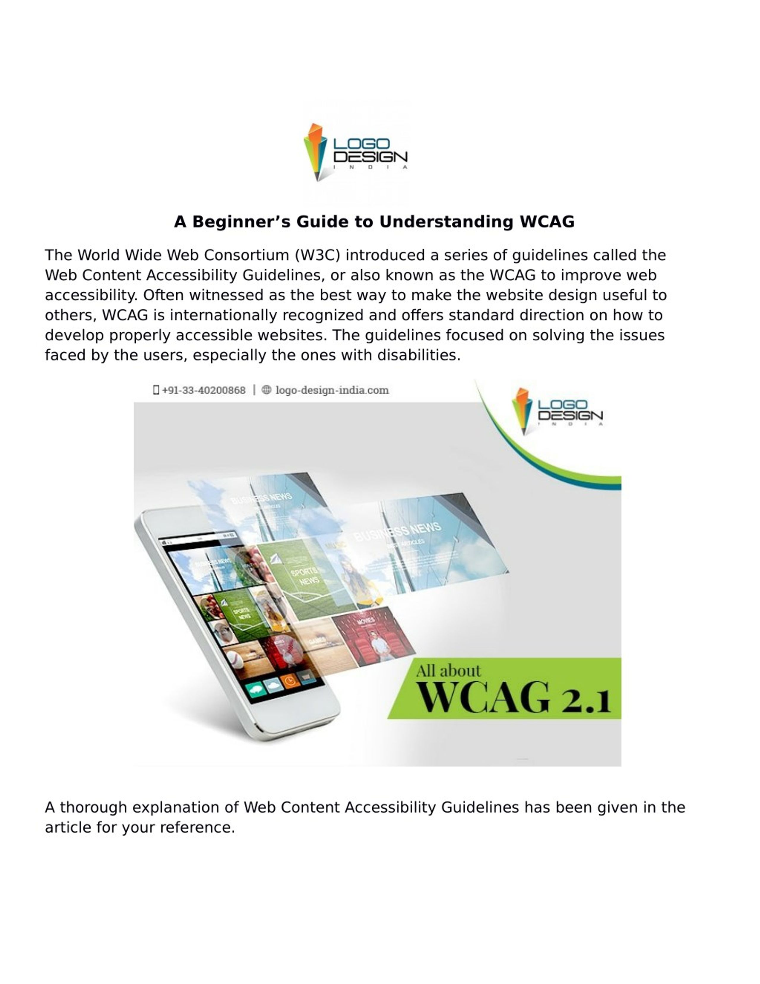 PPT - A Beginnerâ€™s Guide to Understanding WCAG PowerPoint ...