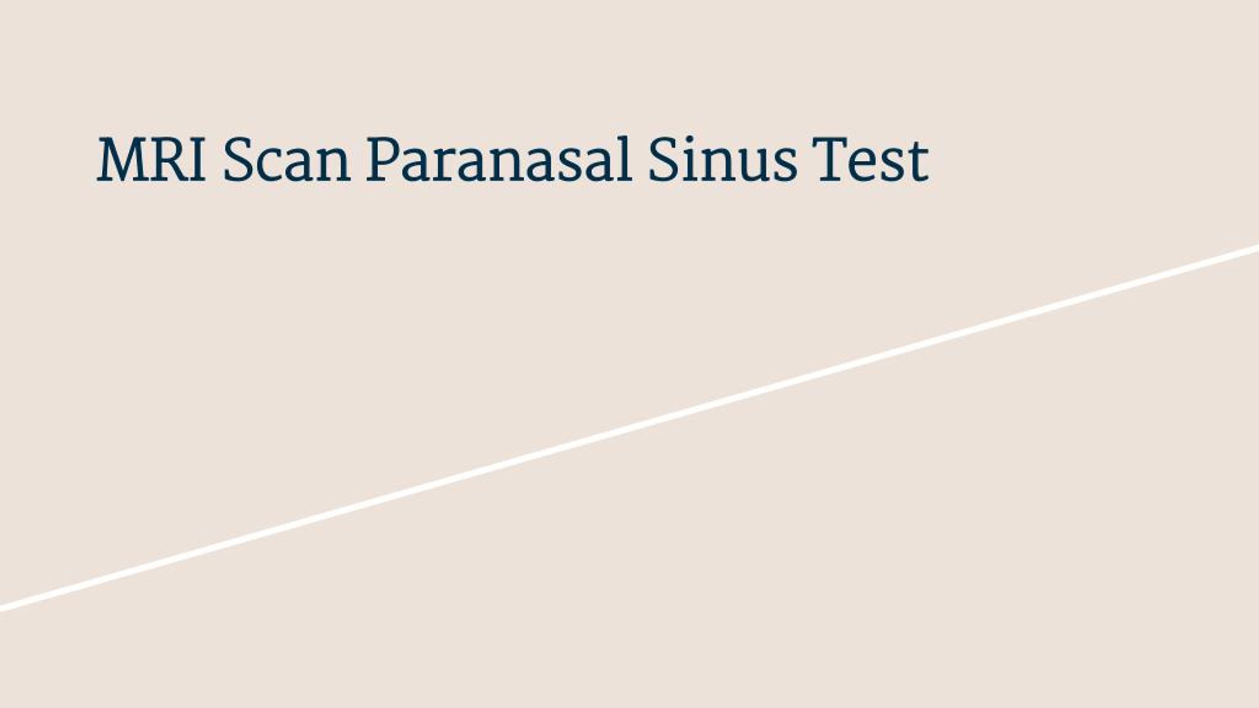 PPT - Mri scan paranasal sinus test PowerPoint Presentation, free ...