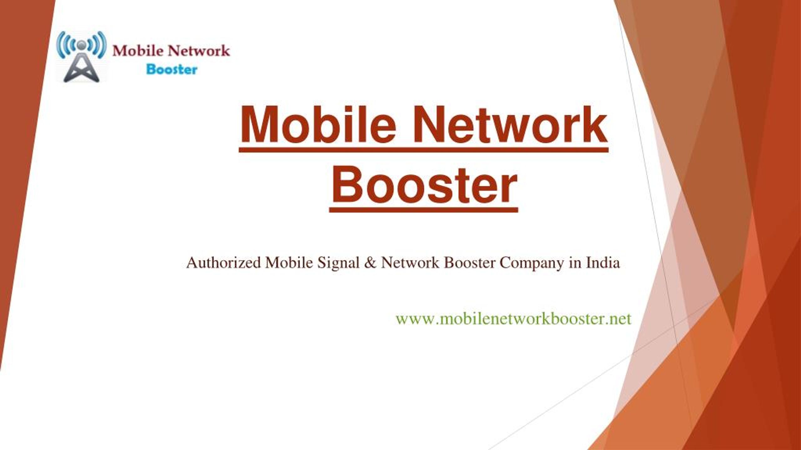 PPT - Mobile Network Booster PowerPoint Presentation, free download ...