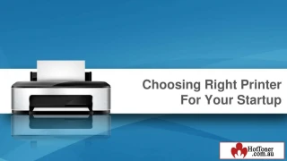 PPT - Factors for selecting right printer PowerPoint Presentation, free ...