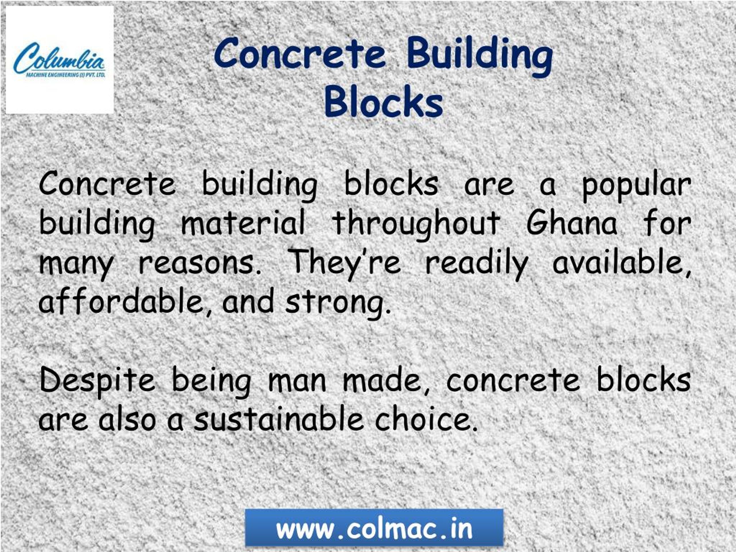 PPT - Benefits Of Concrete Building Blocks PowerPoint Presentation ...