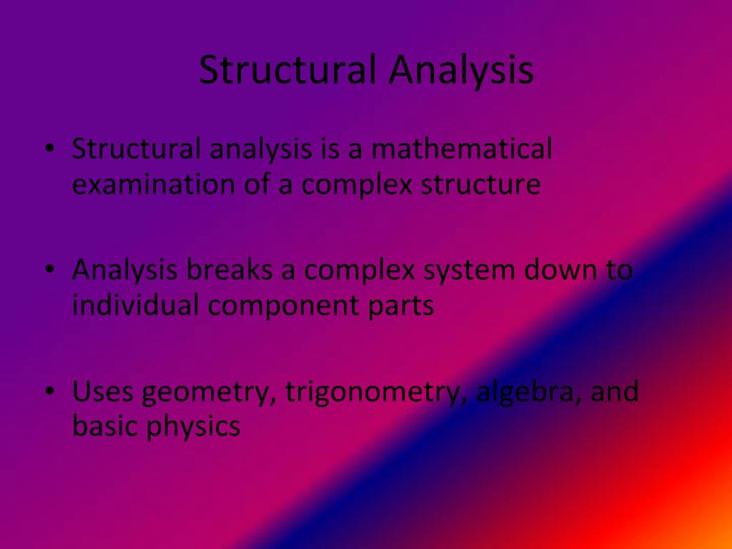 PPT - Structural Analysis PowerPoint Presentation, free download - ID ...