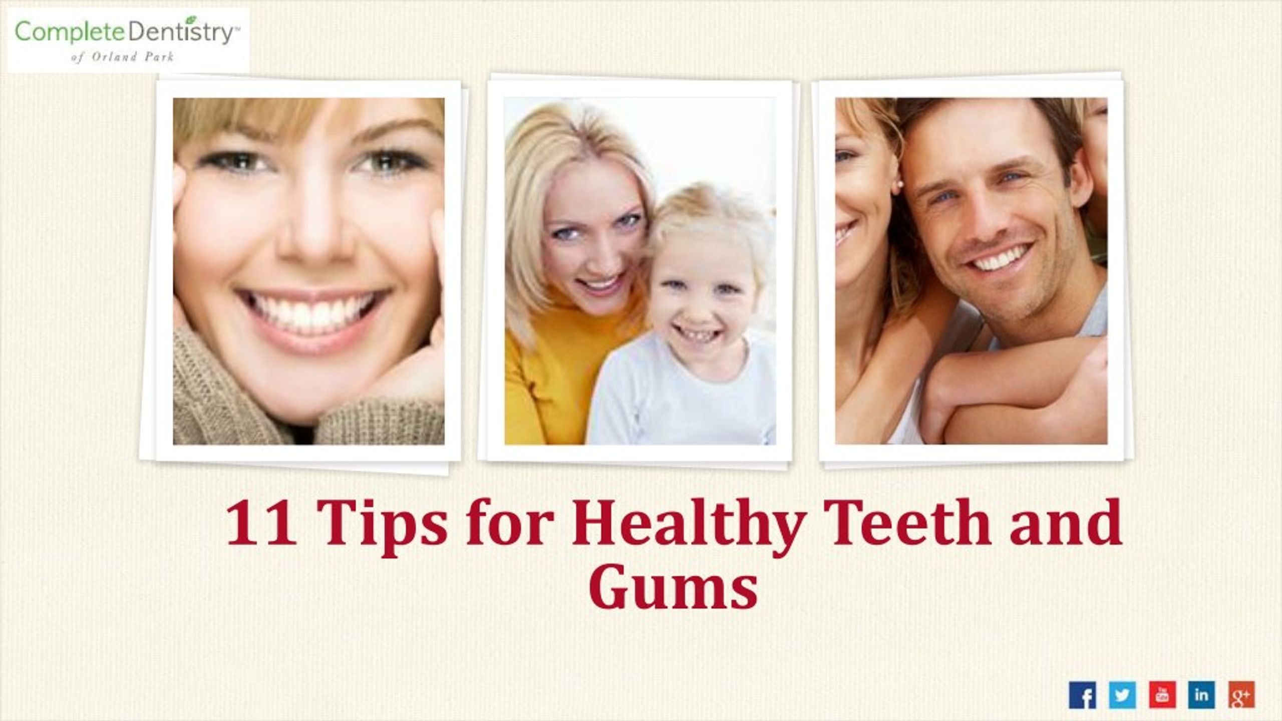PPT - 11 Tips for Healthy Teeth and Gums PowerPoint Presentation, free ...