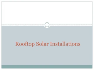 PPT - Rooftop Solar Systems PowerPoint Presentation, free download - ID ...