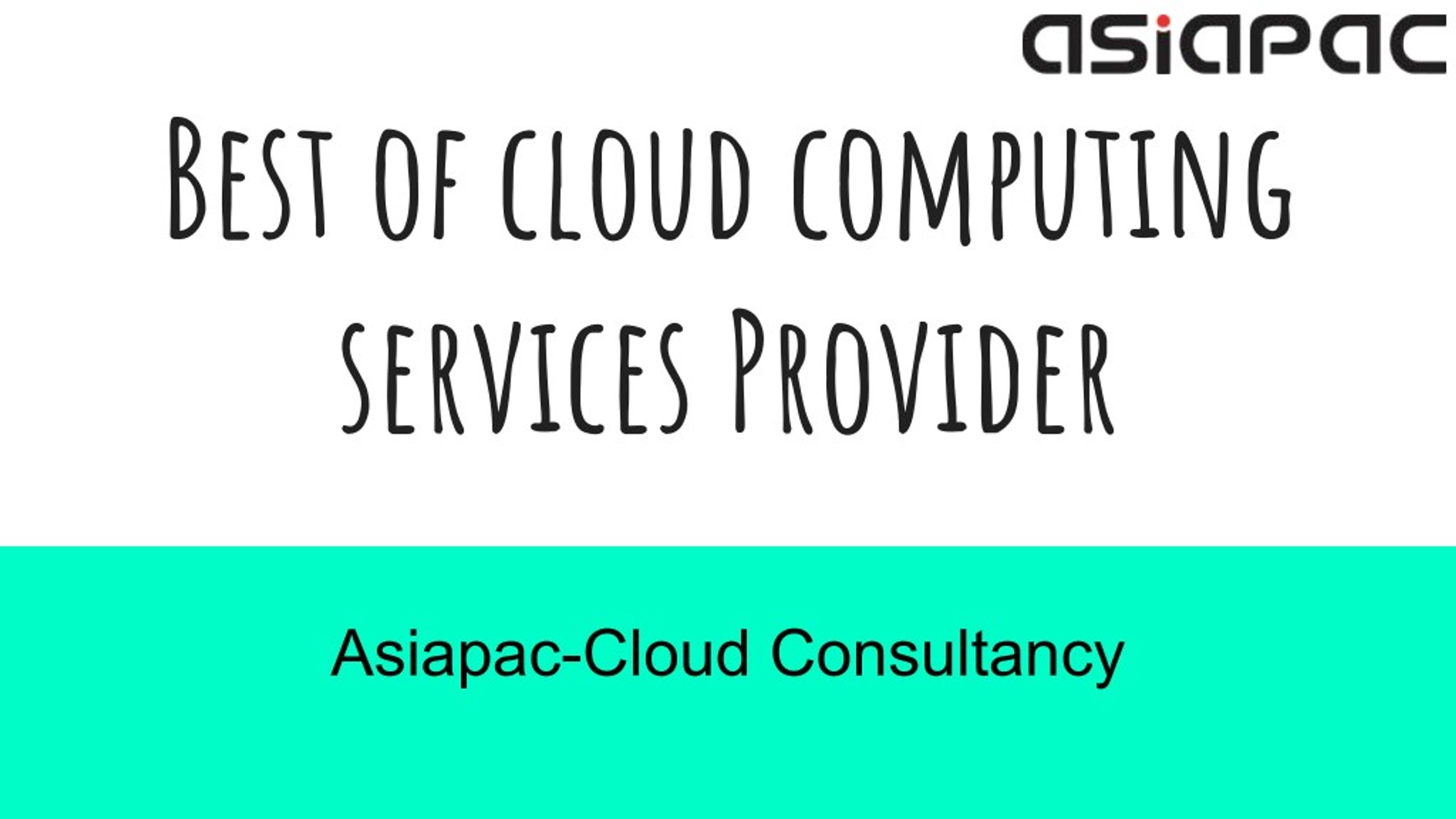 PPT - Best of cloud computing services provider PowerPoint Presentation - ID:7968279