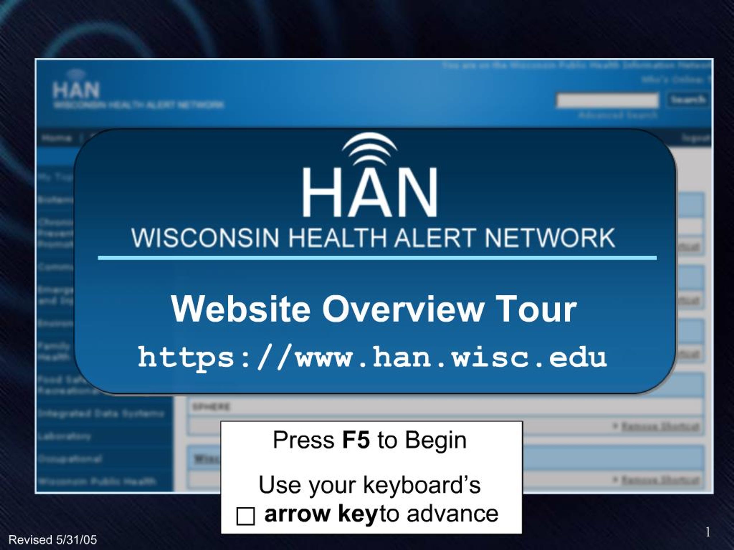PPT - Website Overview Tour https: PowerPoint Presentation, free ...