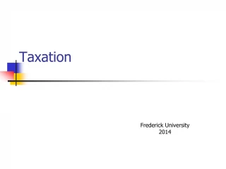 PPT - TAXATION PowerPoint Presentation, free download - ID:638979