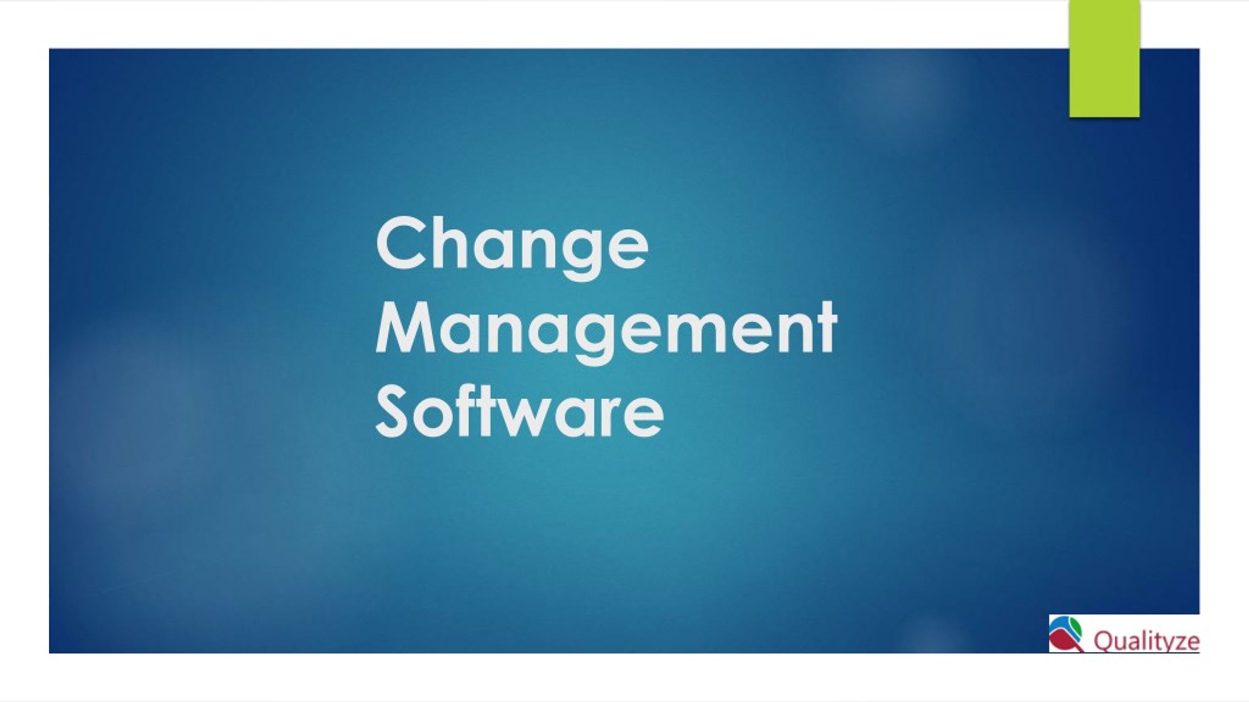 PPT - Change Management Software PowerPoint Presentation, free download ...