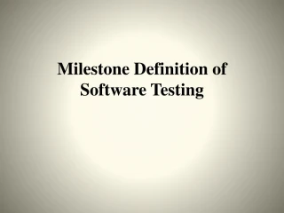 PPT - Software Testing : Tonex Training PowerPoint Presentation, free ...