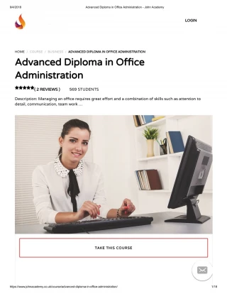 PPT - Advanced Diploma in Microsoft Office - istudy PowerPoint ...
