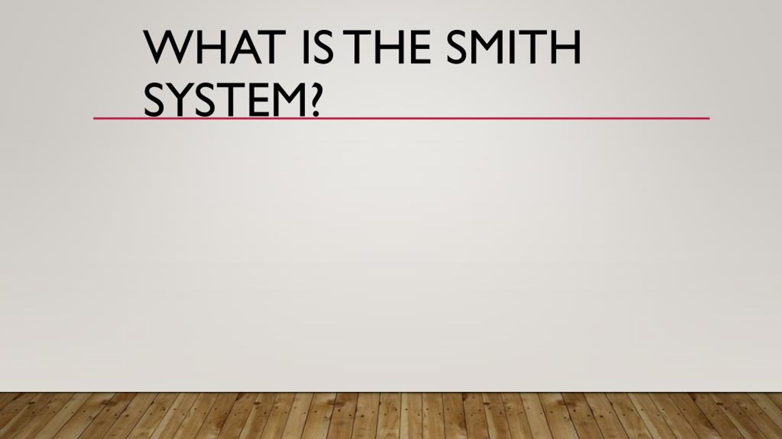 PPT - Smith System ED505 PowerPoint Presentation, free download - ID ...