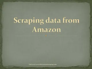 PPT - Amazon Product Scraping PowerPoint Presentation, free download ...