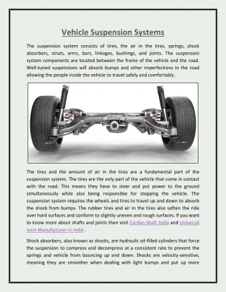 PPT - Active Suspension Systems PowerPoint Presentation, free download ...