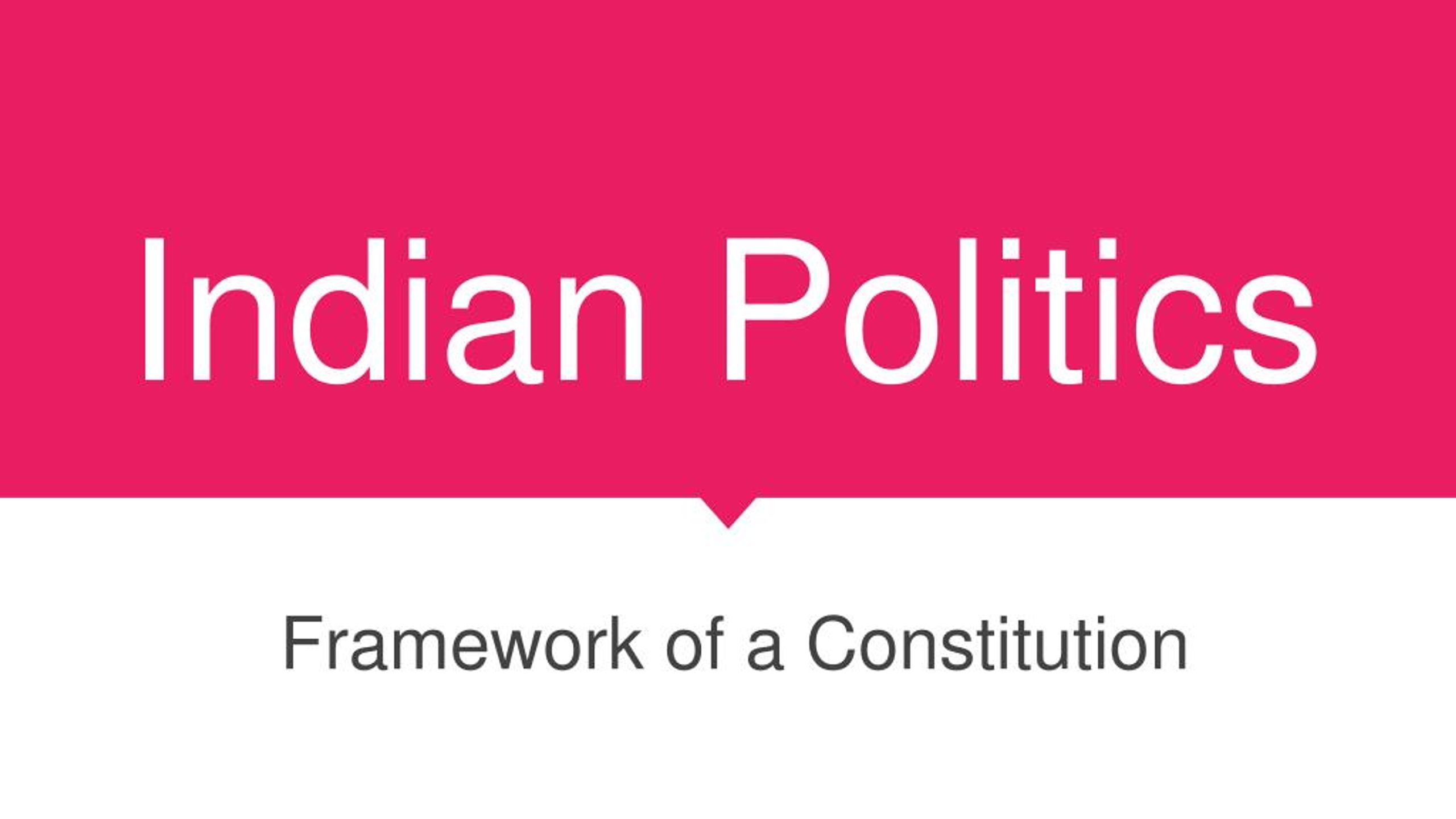 PPT - Indian Politics_Largest Democracy PowerPoint Presentation, free ...