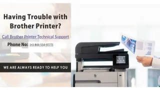 PPT - 8 Most Common Brother Printer Problem and their Solutions ...