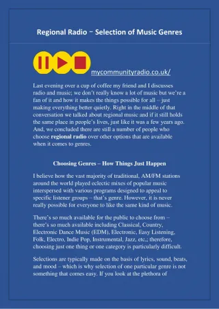 PPT - Genres of Music PowerPoint Presentation, free download - ID:2342412