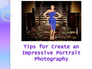 PPT - Tips for Professional Portrait Photography PowerPoint ...