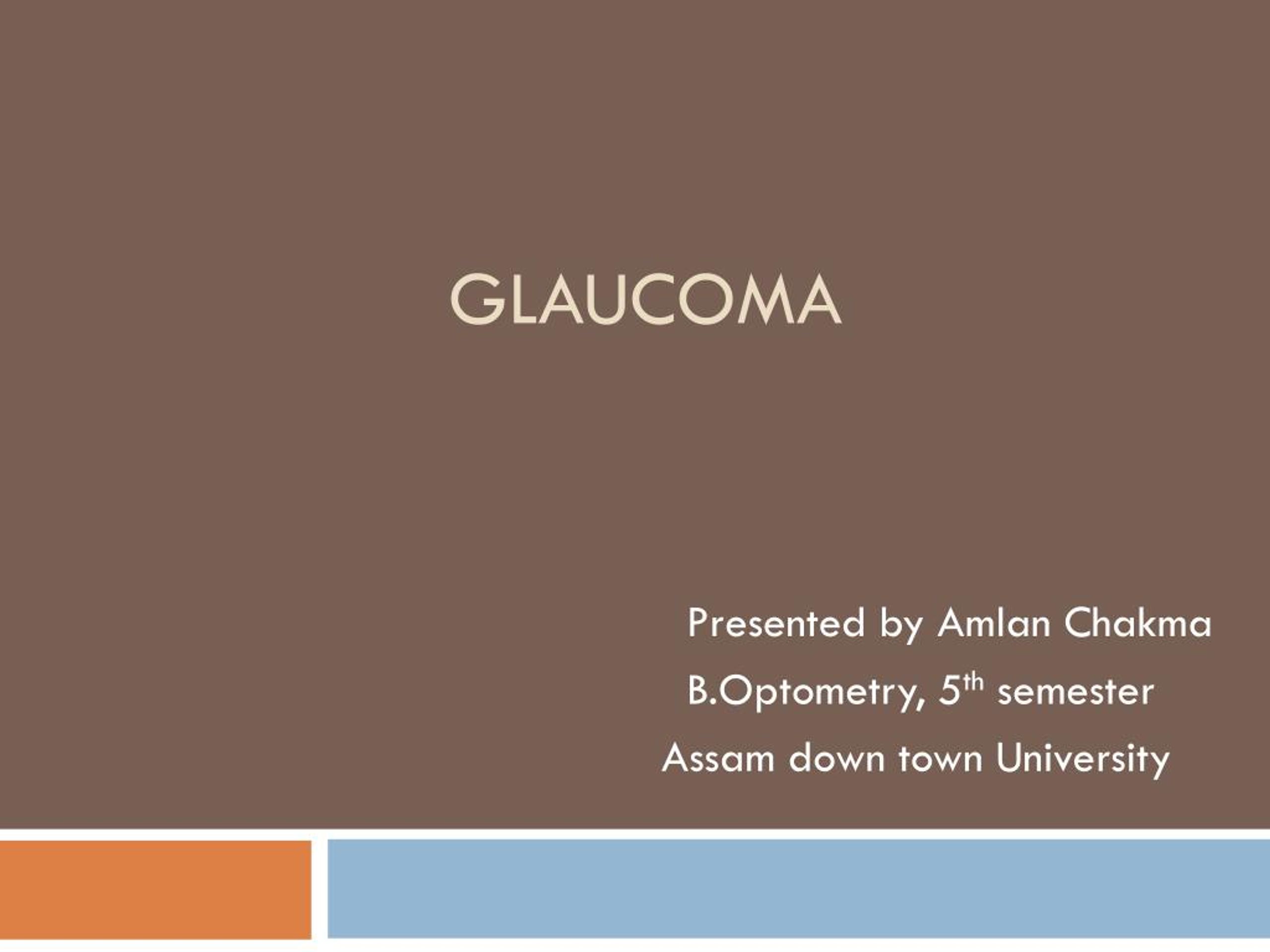 PPT - Glaucoma PowerPoint Presentation, free download - ID:8044874