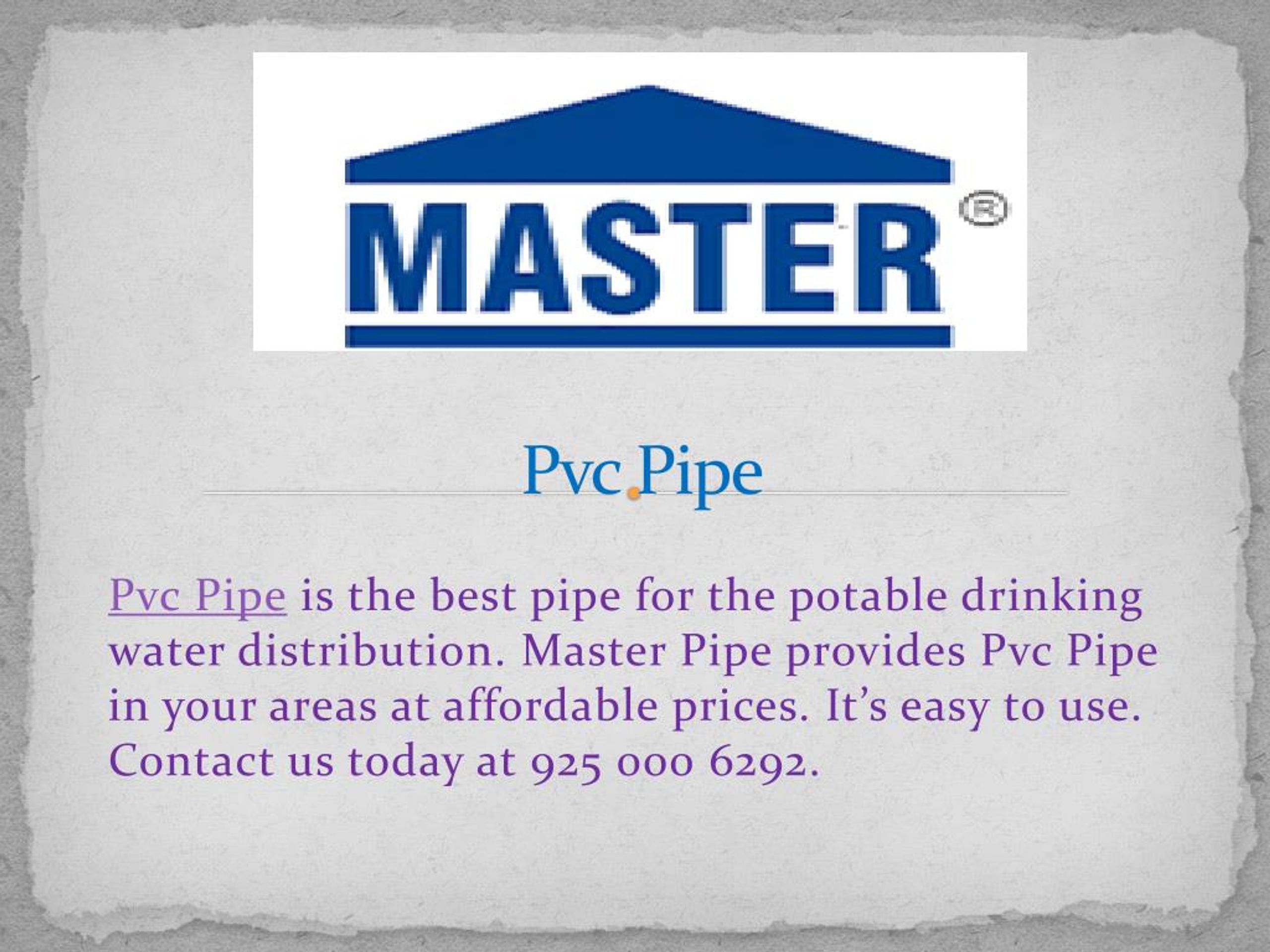 PPT - Pvc Pipe PowerPoint Presentation, free download - ID:8048361
