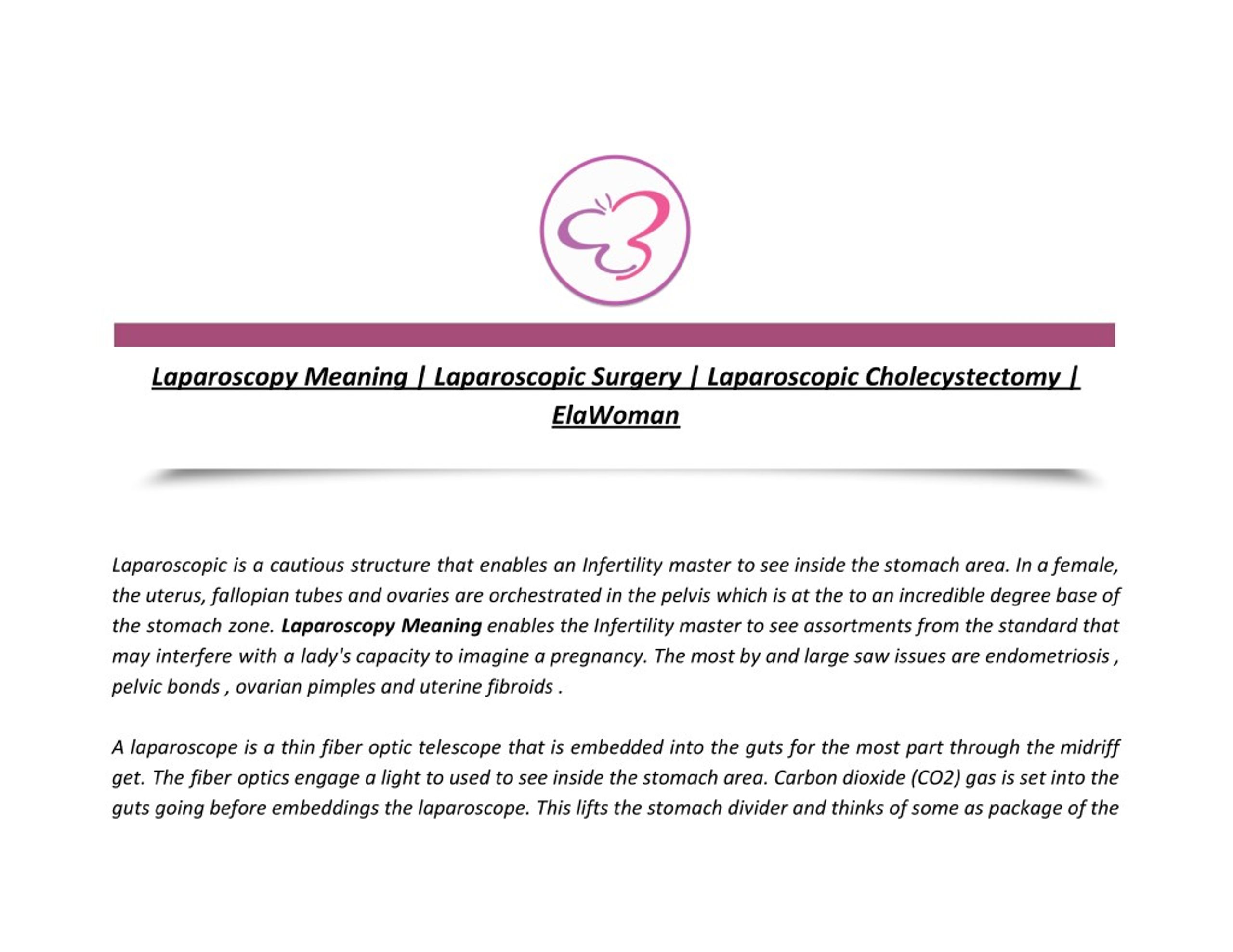 PPT - Laparoscopy Meaning | Laparoscopic Surgery | Laparoscopic ...