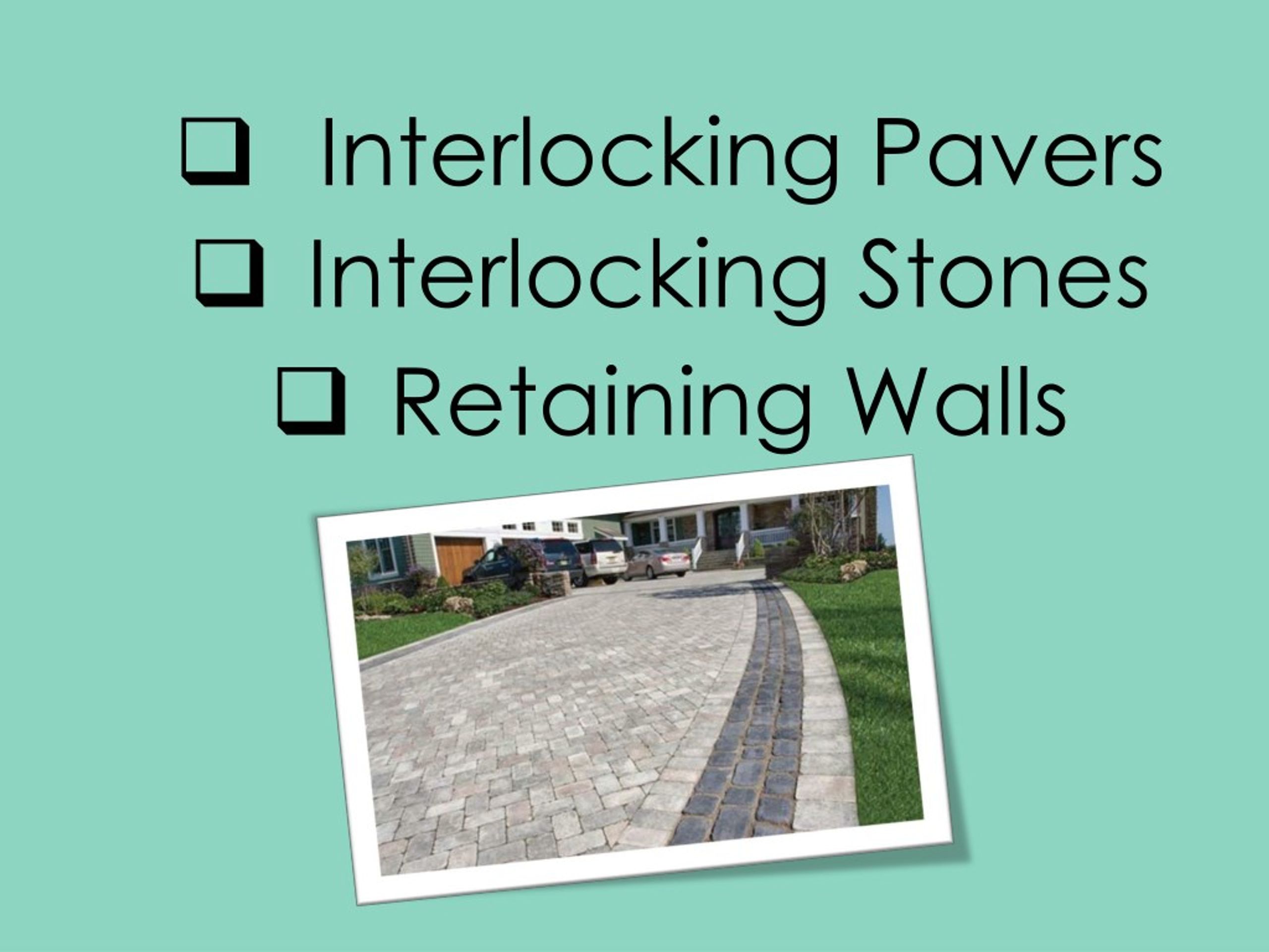 PPT - Interlocking Stones | Interlocking Pavers | Retaining Walls ...