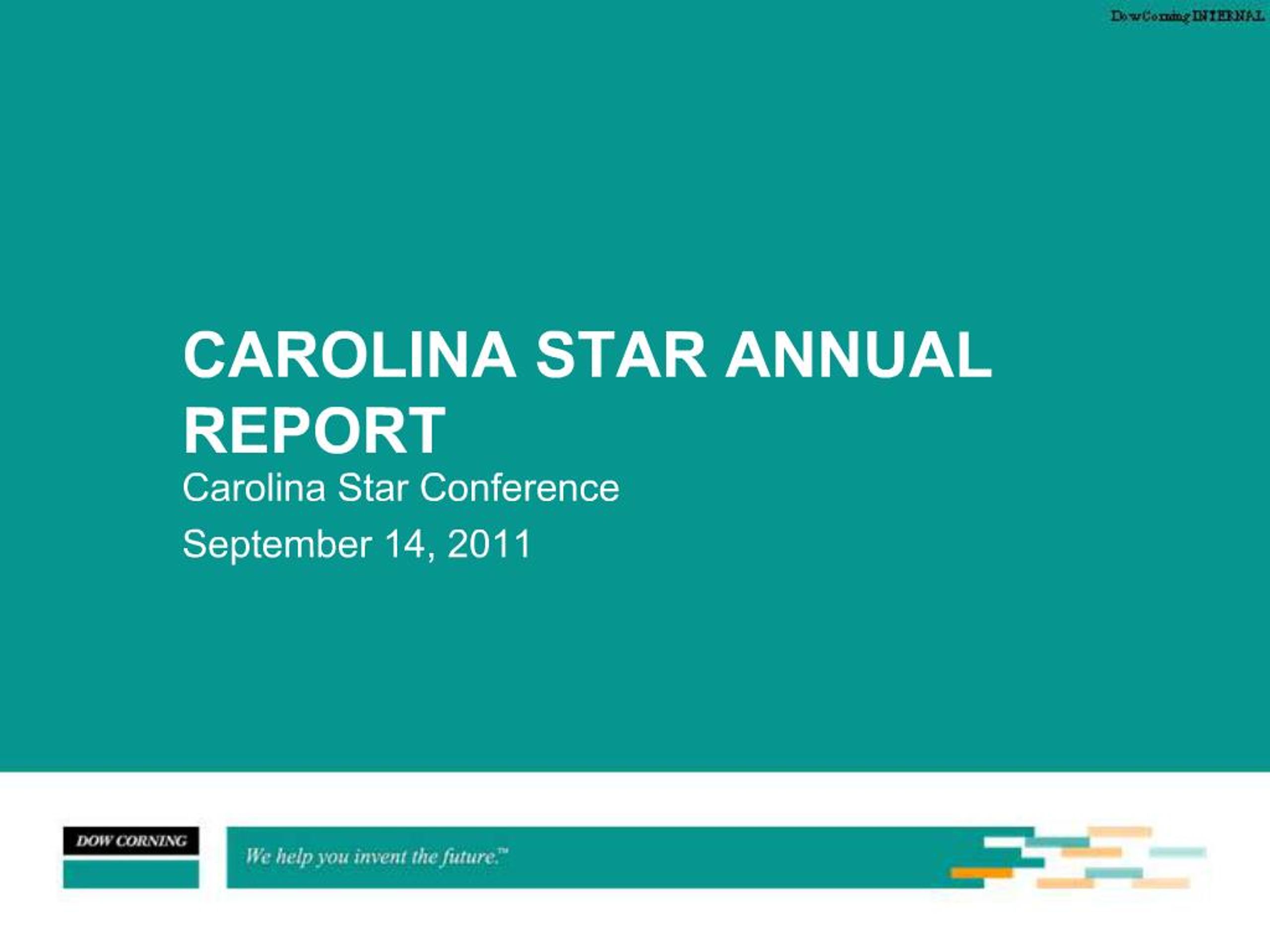 PPT - CAROLINA STAR ANNUAL REPORT PowerPoint Presentation, free ...