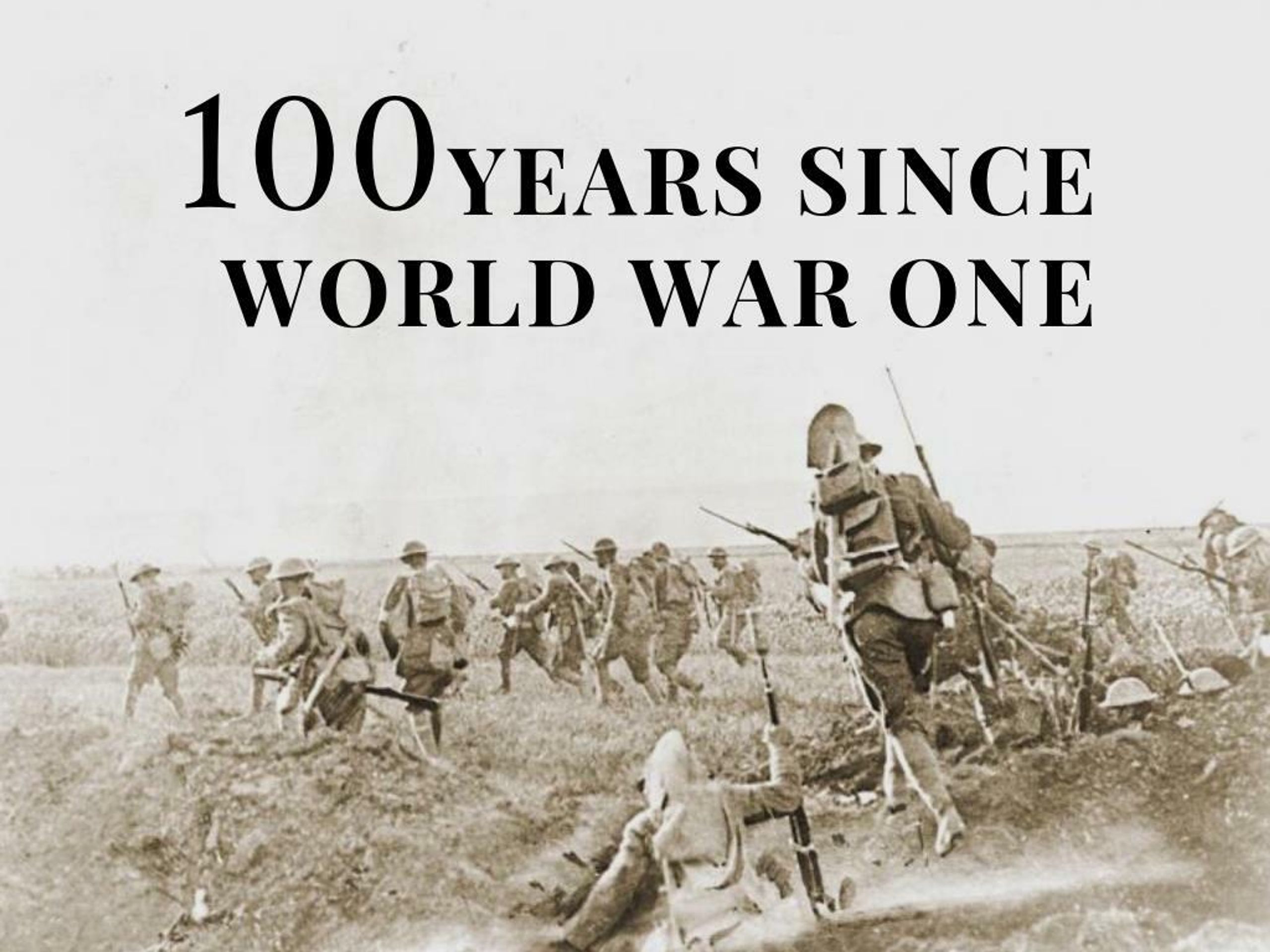PPT - 100 years since World War One PowerPoint Presentation, free ...