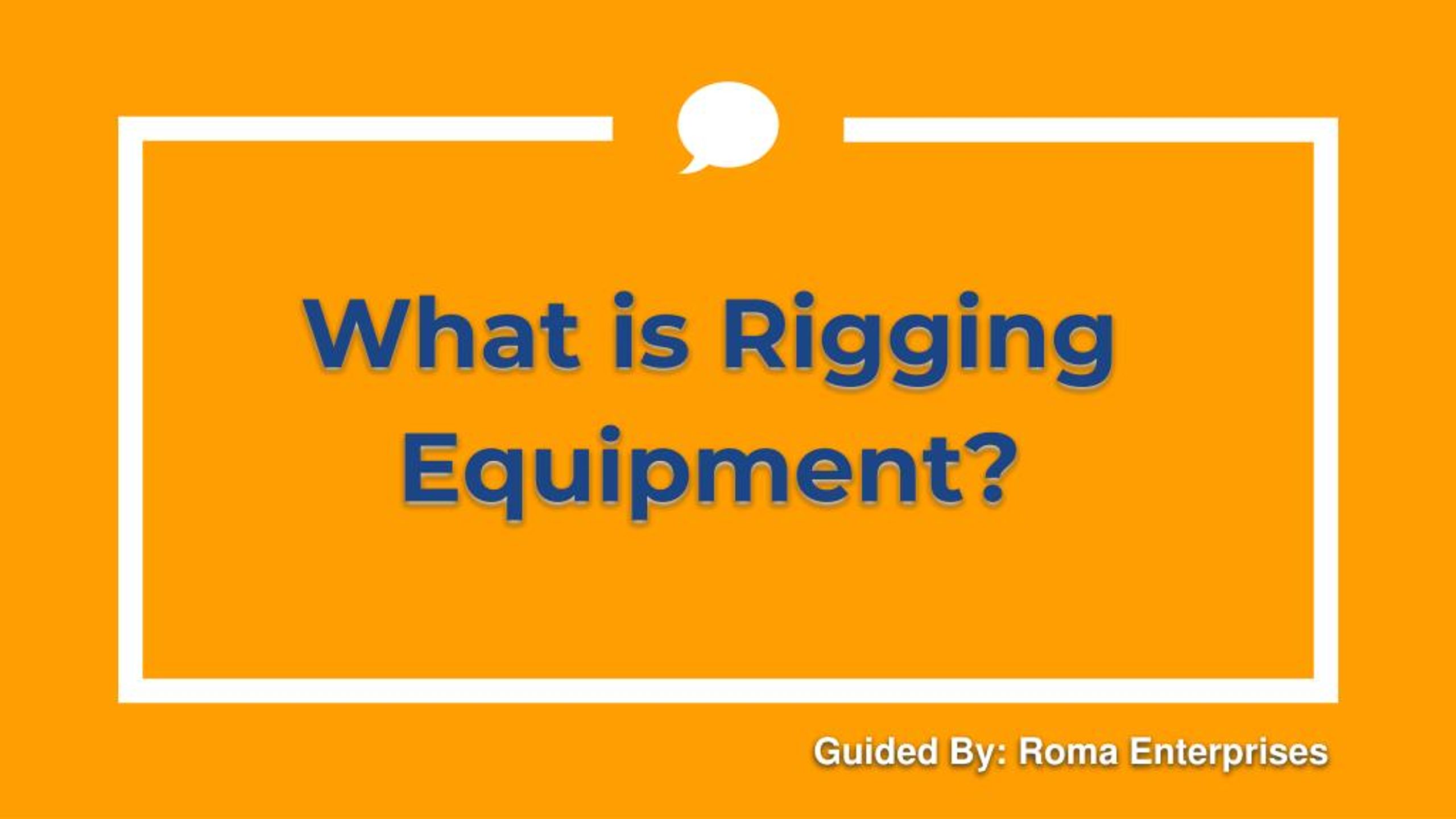 PPT - Rigging Equipment Suppliers PowerPoint Presentation, free ...