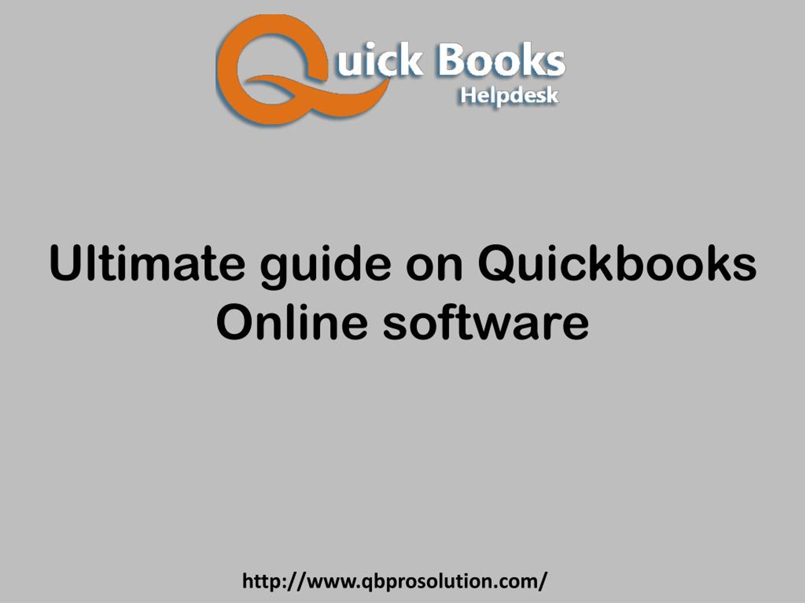 PPT - Ultimate Guide on Quickbooks Online software PowerPoint ...