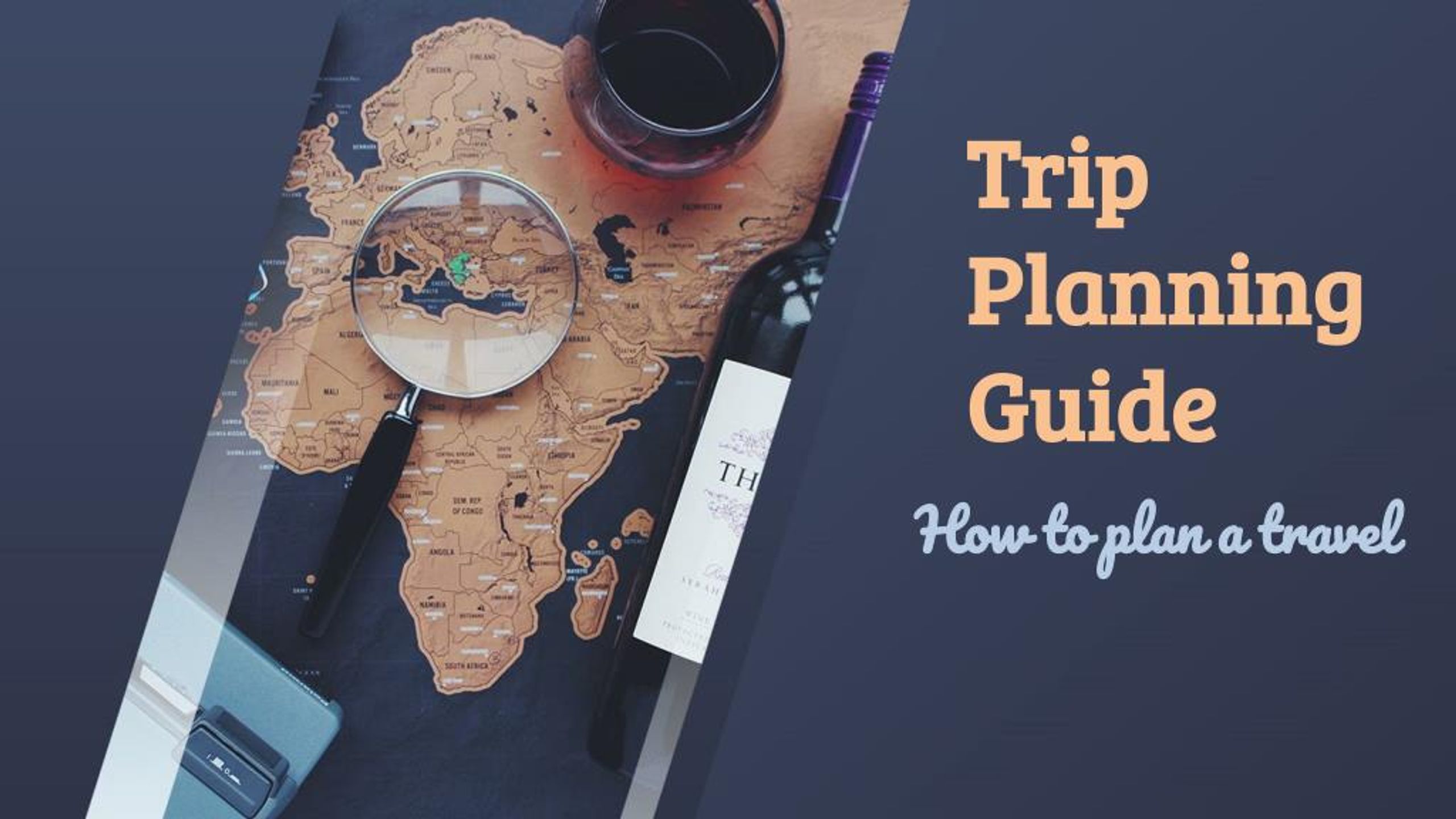 PPT - Trip Planning Guide _ How to Plan a Travel PowerPoint ...