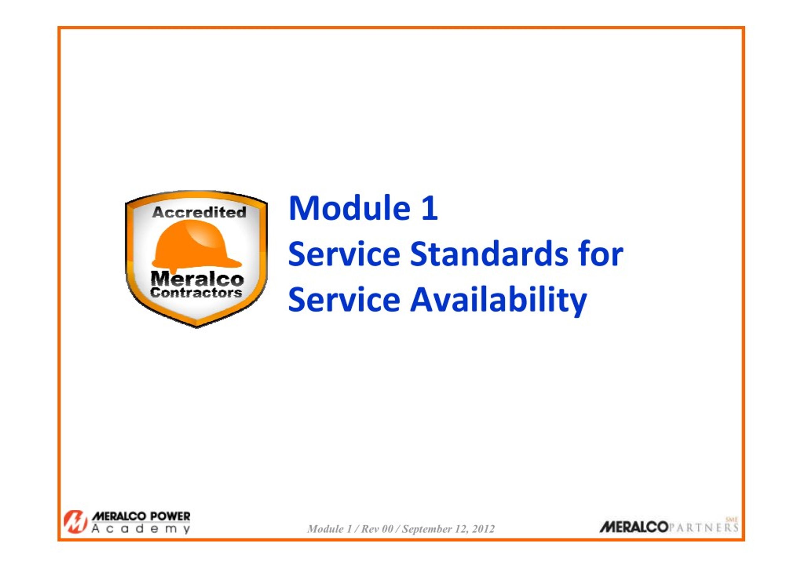 PPT - meralco standard PowerPoint Presentation, free download - ID:8101544