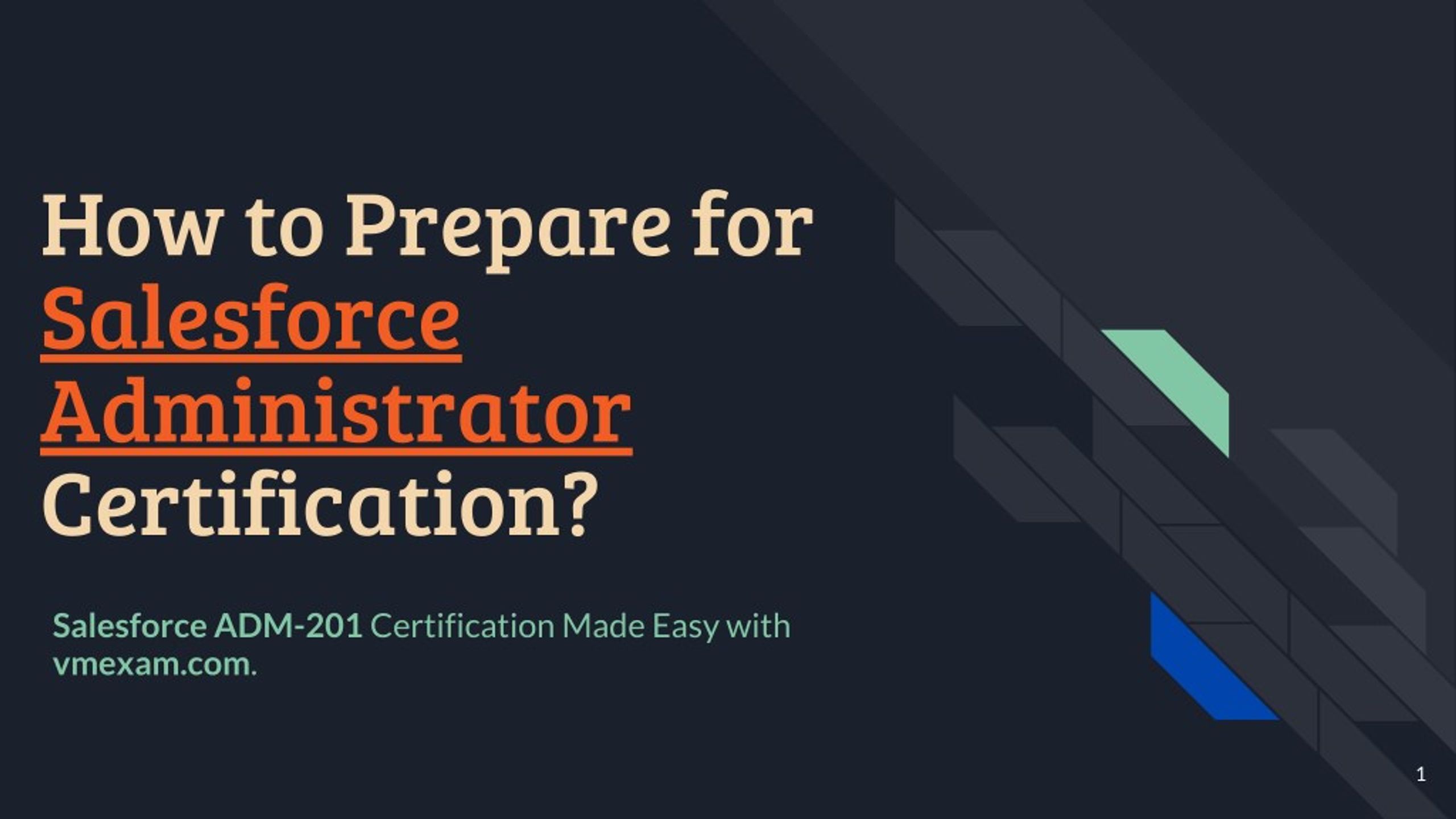 PPT - How to Prepare for ADM-201 exam on Salesforce Certified ...