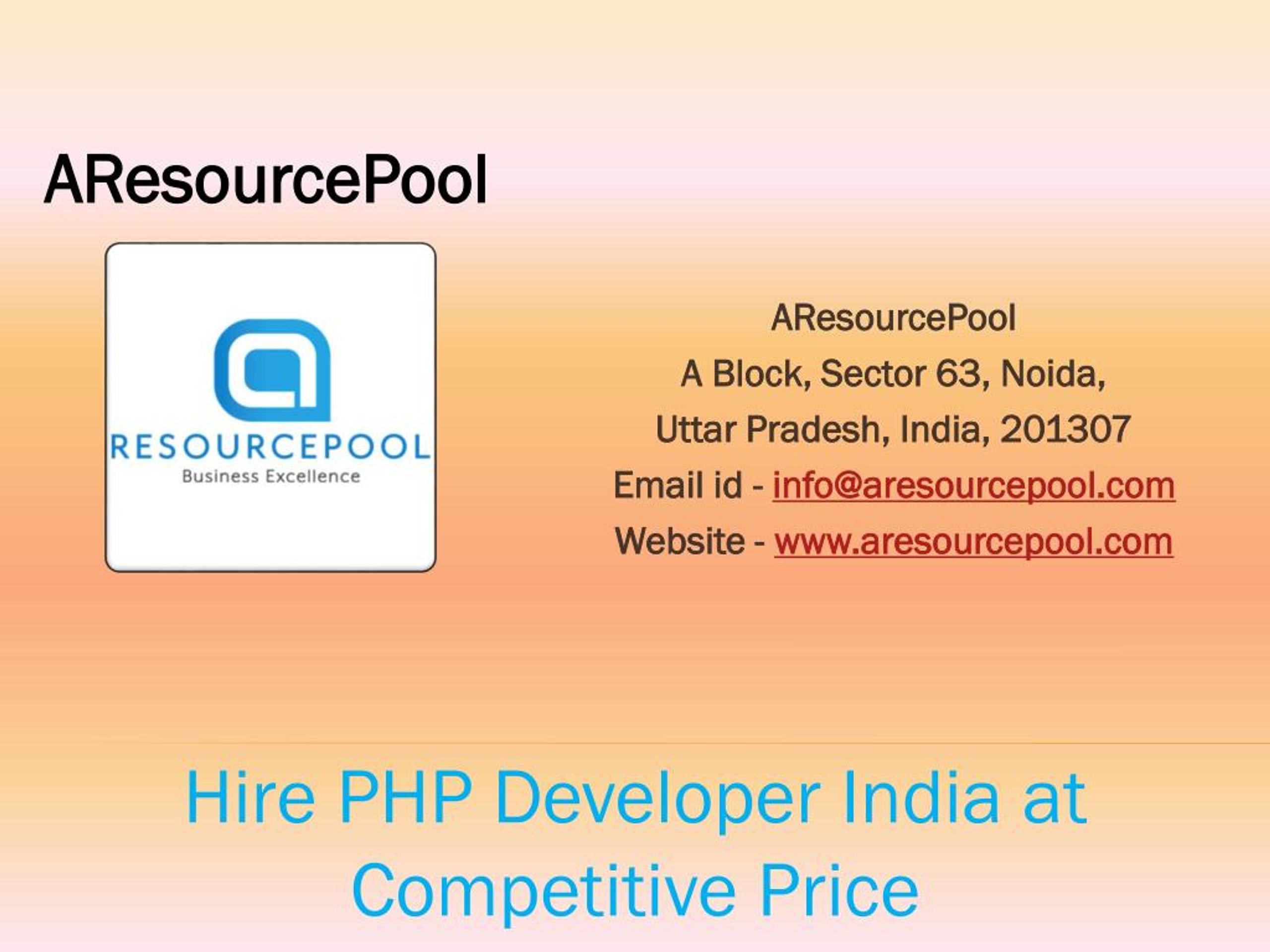 PPT - Hire PHP Developer India at Competitive Price PowerPoint Presentation - ID:8108173
