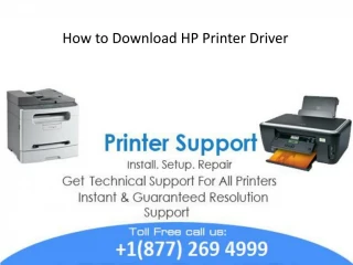 PPT - The Latest Method to Install HP Printer Driver On PC PowerPoint ...