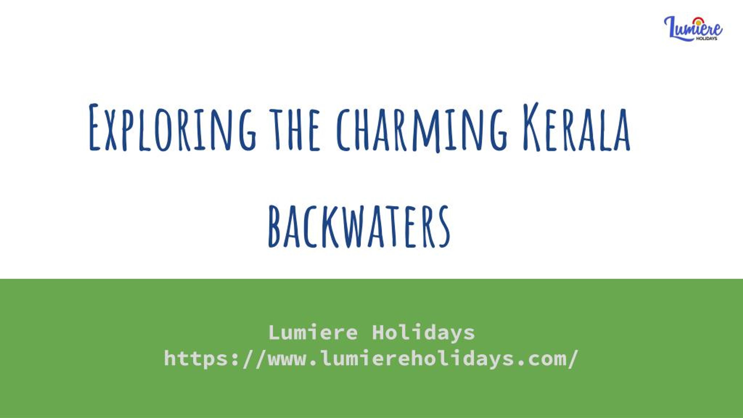 PPT - Exploring the charming Kerala backwaters PowerPoint Presentation - ID:8125595