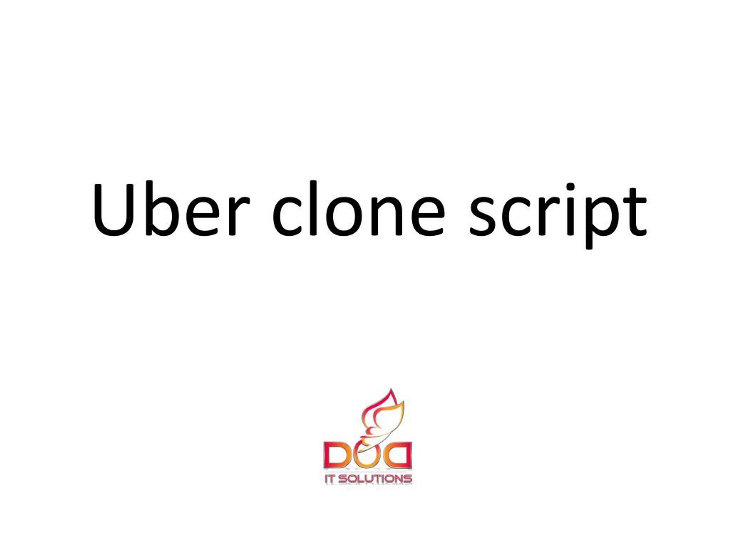 PPT - Uber clone script PowerPoint Presentation, free download - ID:8127362